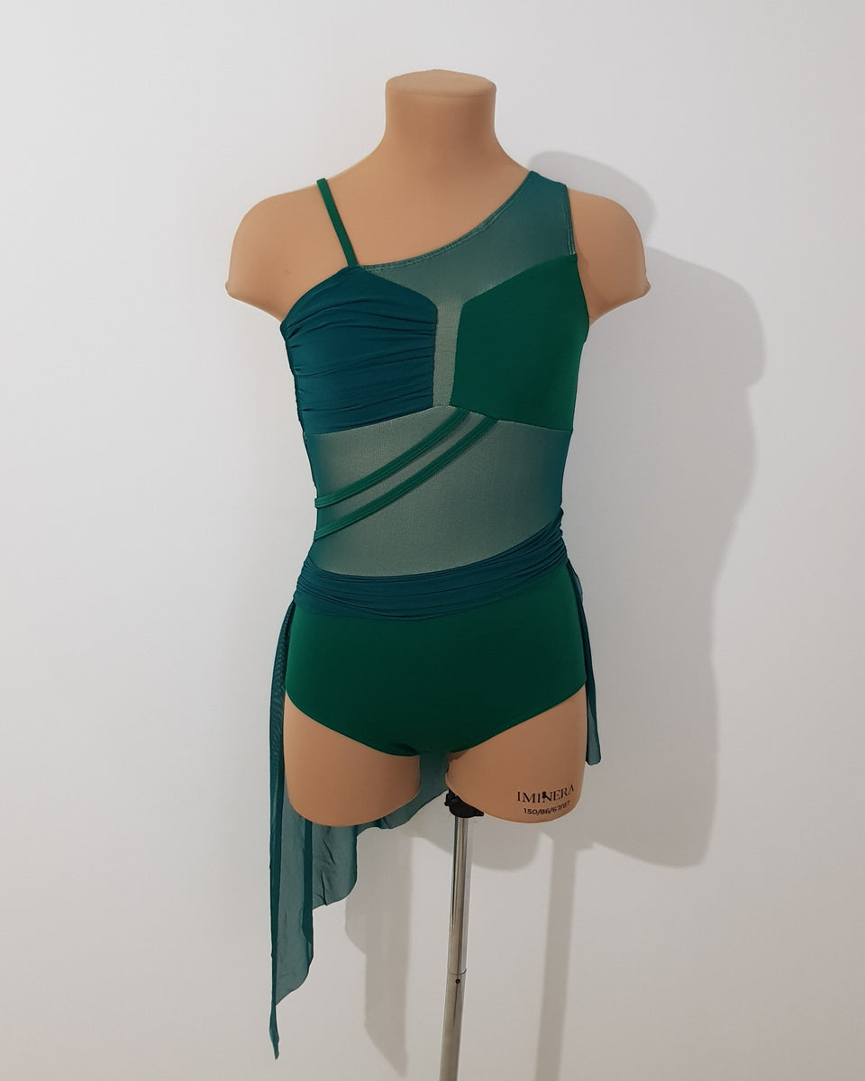 Harper Leotard - Forest Green– Frilledneck Fashion