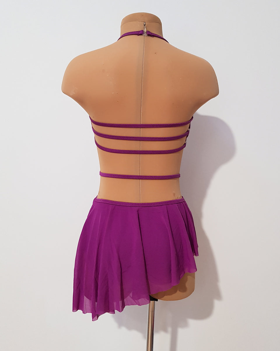 Holly Leotard - Cerise– Frilledneck Fashion